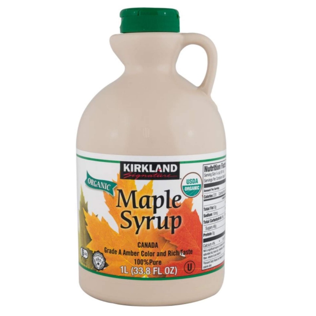 Kirkland Signature Organic Maple Syrup - 1 L (33.8 oz) | Shopee Philippines
