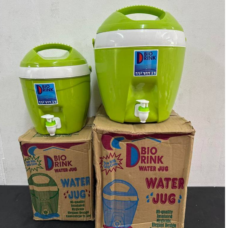 BioDrink Round Top Water Jug New with Grip Cover (2 Sizes) | Shopee ...