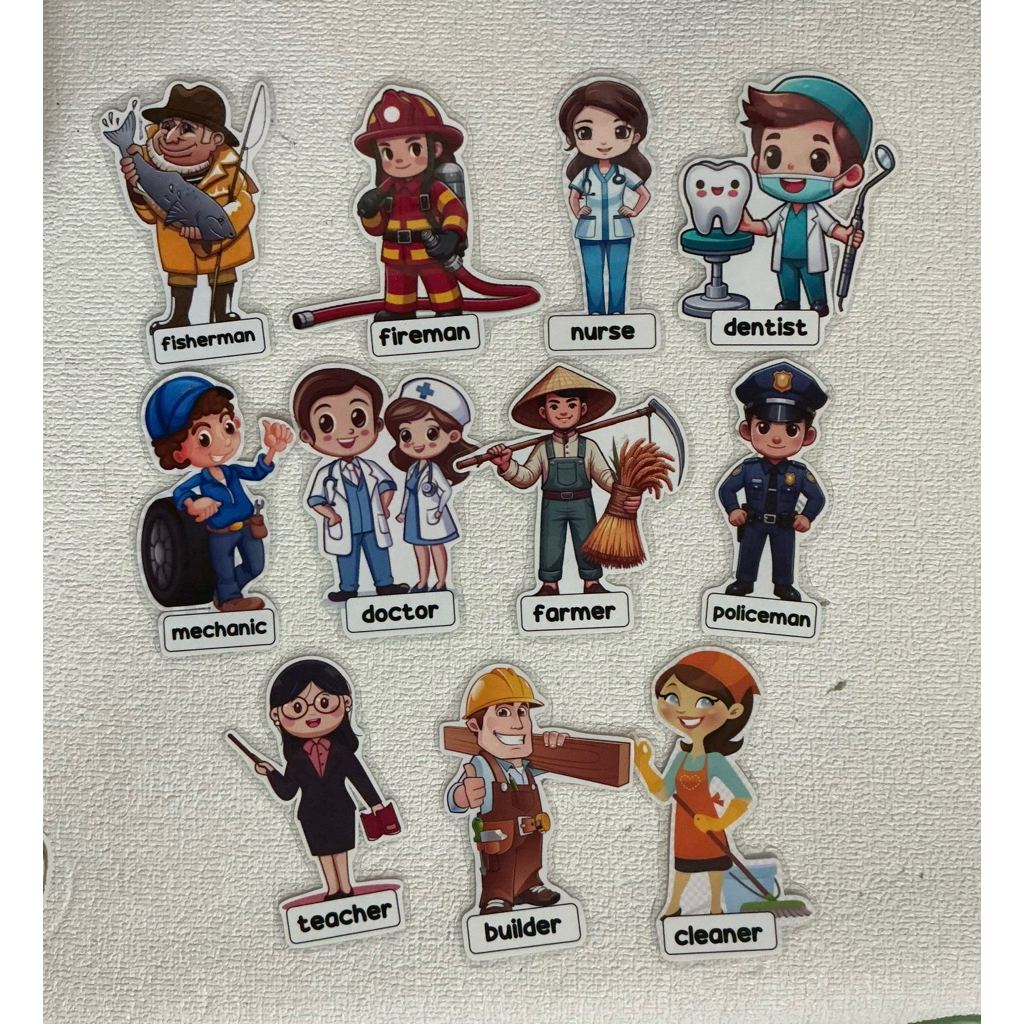 Community Helpers Teaching Materials | Shopee Philippines