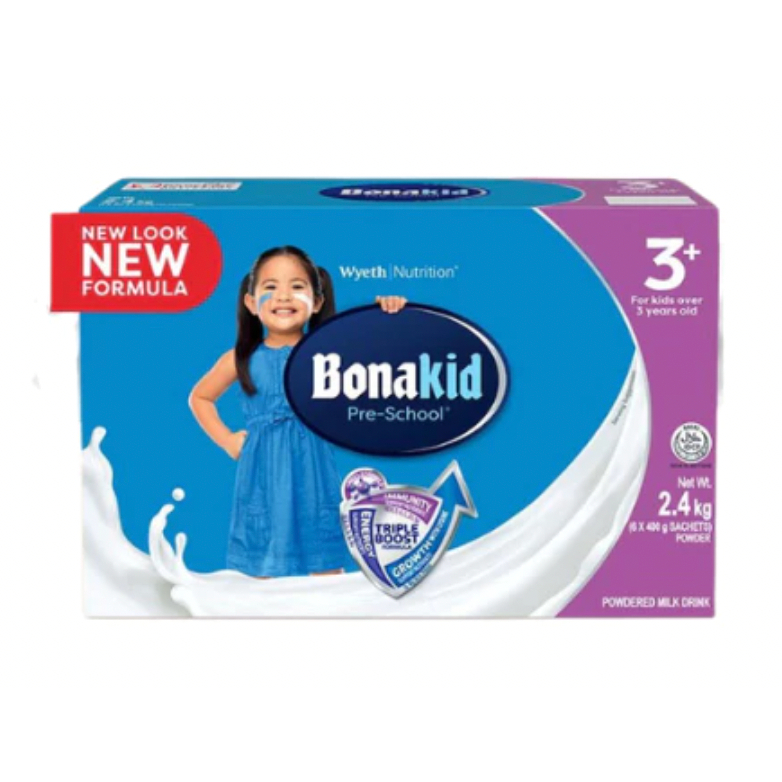 BONAKID 3+ 2.4kg - bonnakid 2400G - EXP JUN 2026 (Bonakid 3+ PRESCHOOL ...