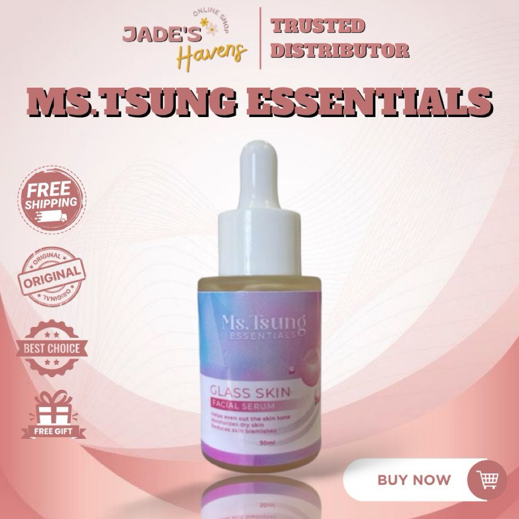 Ms Tsung Essentials Glass Skin Serum 30ml Anti Aging Brightening ...