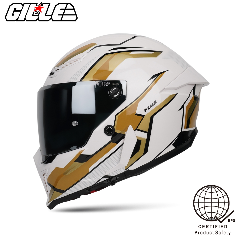 GILLE ASTRAL FREEWAY Design Motorcycle Helmet Full Face Dual Visor With ...