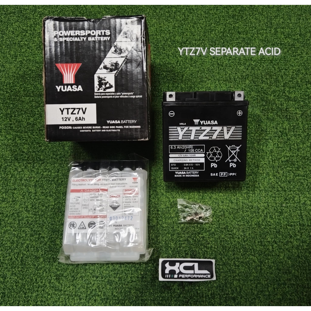 YUASA Power Sports & Specialty Battery YTX4L-BS,YTZ4V,YTZ6V,YTZ7V ...