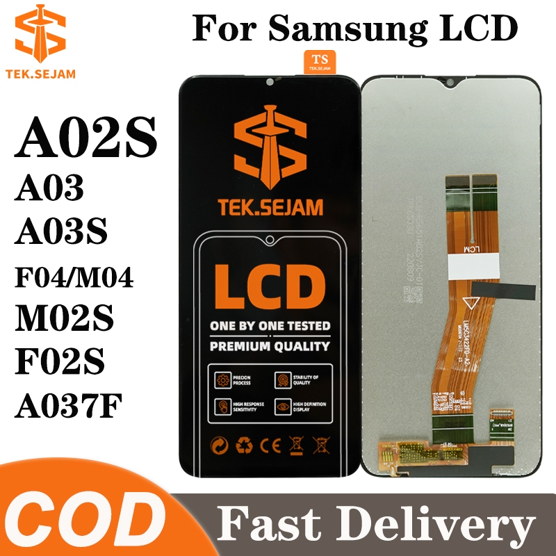 Tek.sejam Original LCD For SAMSUNG Galaxy A02S A03S/A03/M04/A04E F04 ...