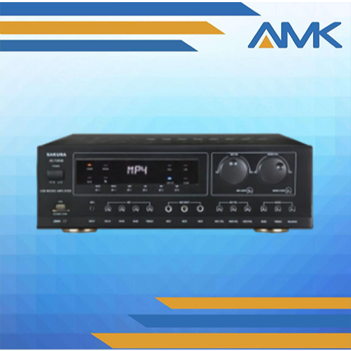 Original Sakura Av-739 Digital Karaoke Mixing Amplifier | Shopee ...