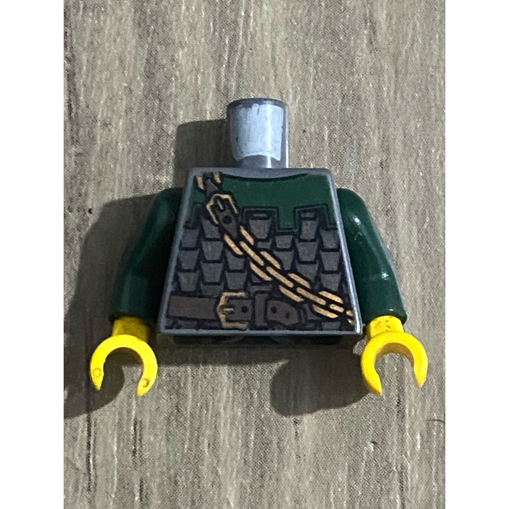 LEGO Minifigure, Torso Assembly - Castle Kingdoms Scale Mail Armor ...