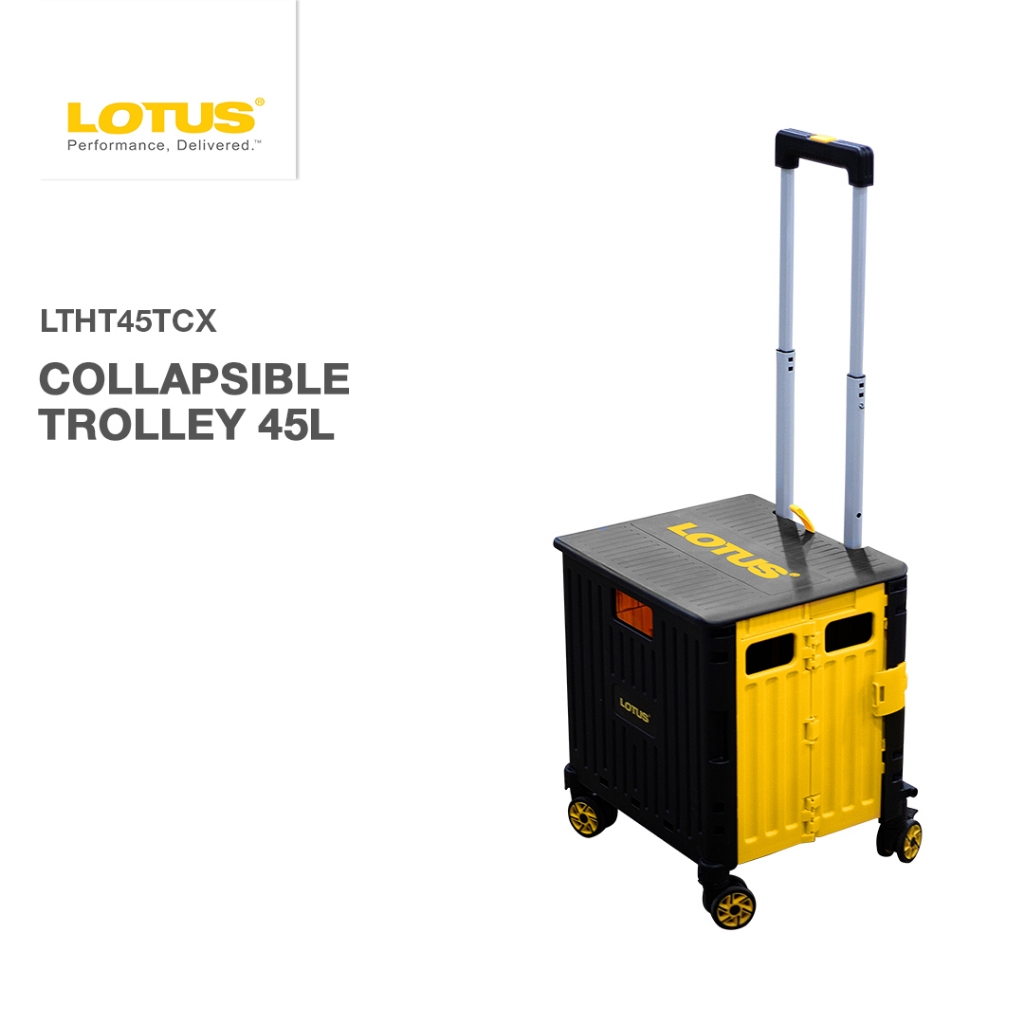 LOTUS COLLAPSIBLE TROLLEY 45L LTHT45TCX | Shopee Philippines