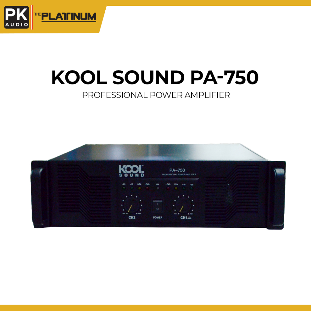 Koolsound PA-750 Power Amplifier | Shopee Philippines