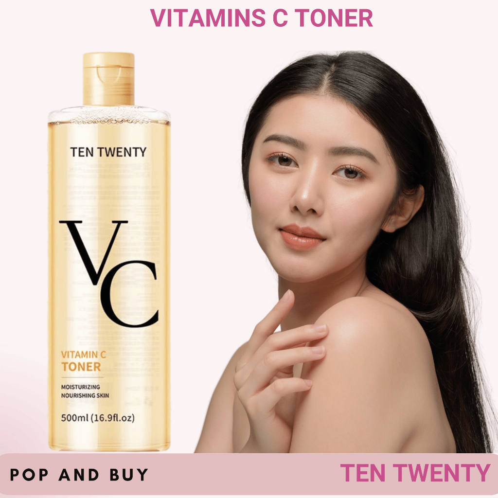 Ten Twenty VC Glow Toner Original 500ml – Vitamin C Toner for Face ...
