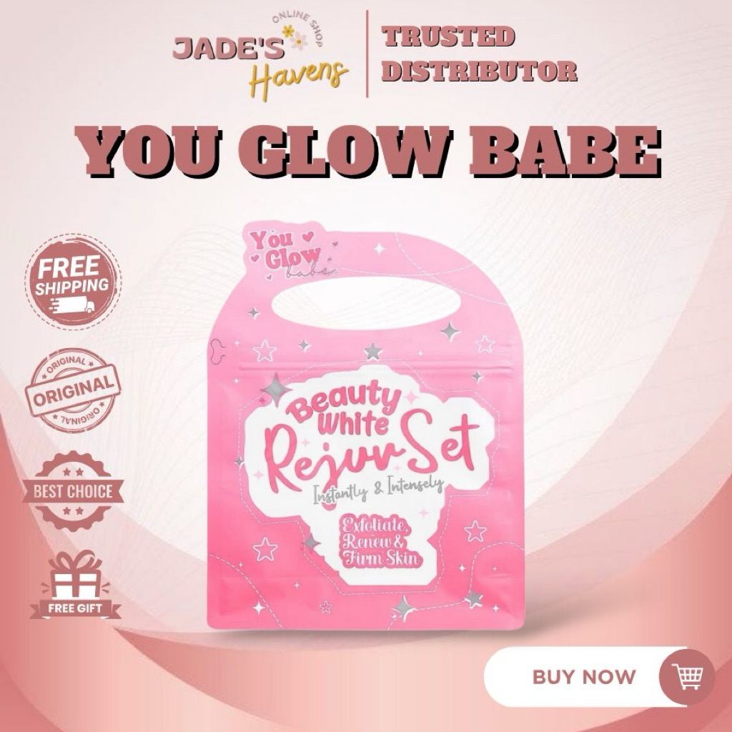 YOU GLOW BABE REJUVENATING SET BEAUTY WHITE REJUVE SET BEAUTY SET ...