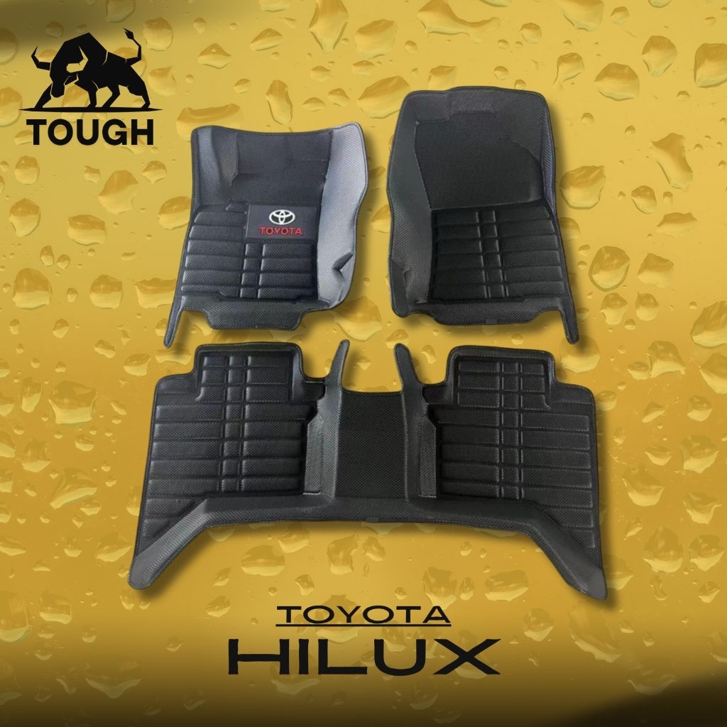 Deepdish Matting for HILUX 2016-2025 Conquest/GRS (PVC Diamond Leather ...