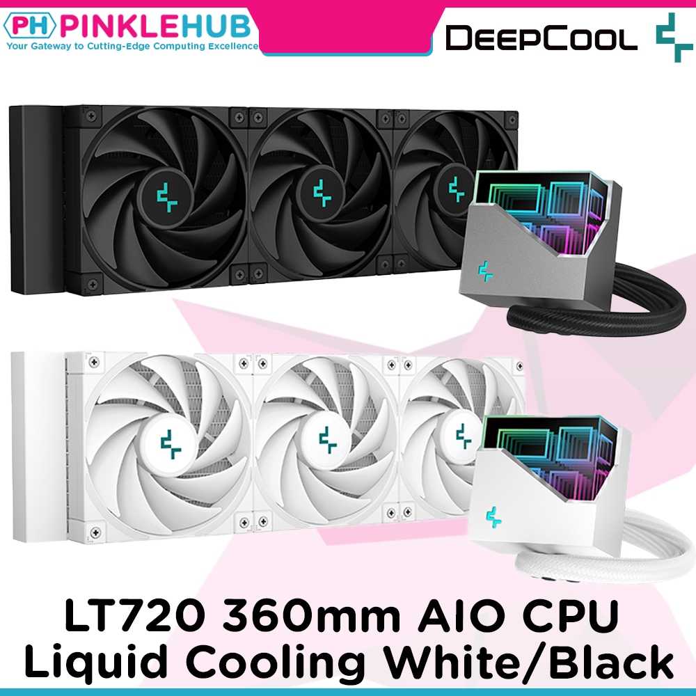 Deepcool LT720 360mm AIO CPU Liquid Cooling White/Black | Shopee ...