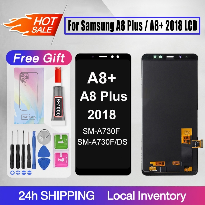 Original LCD For Samsung Galaxy A8 Plus LCD SM-A730F | Shopee Philippines