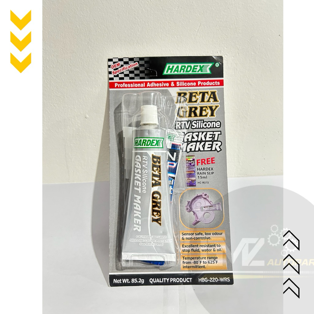 Hardex Beta Grey RTV Silicone Gasket Maker 85.2g | Shopee Philippines