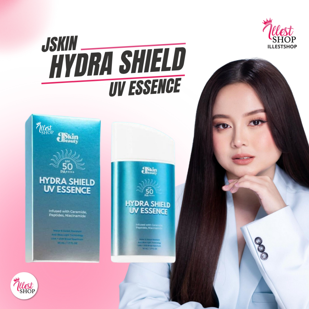 JSKIN HYDRA SHIELD UV ESSENCE SPF50 PA++++ INFUSED WITH NIACINAMIDE ...