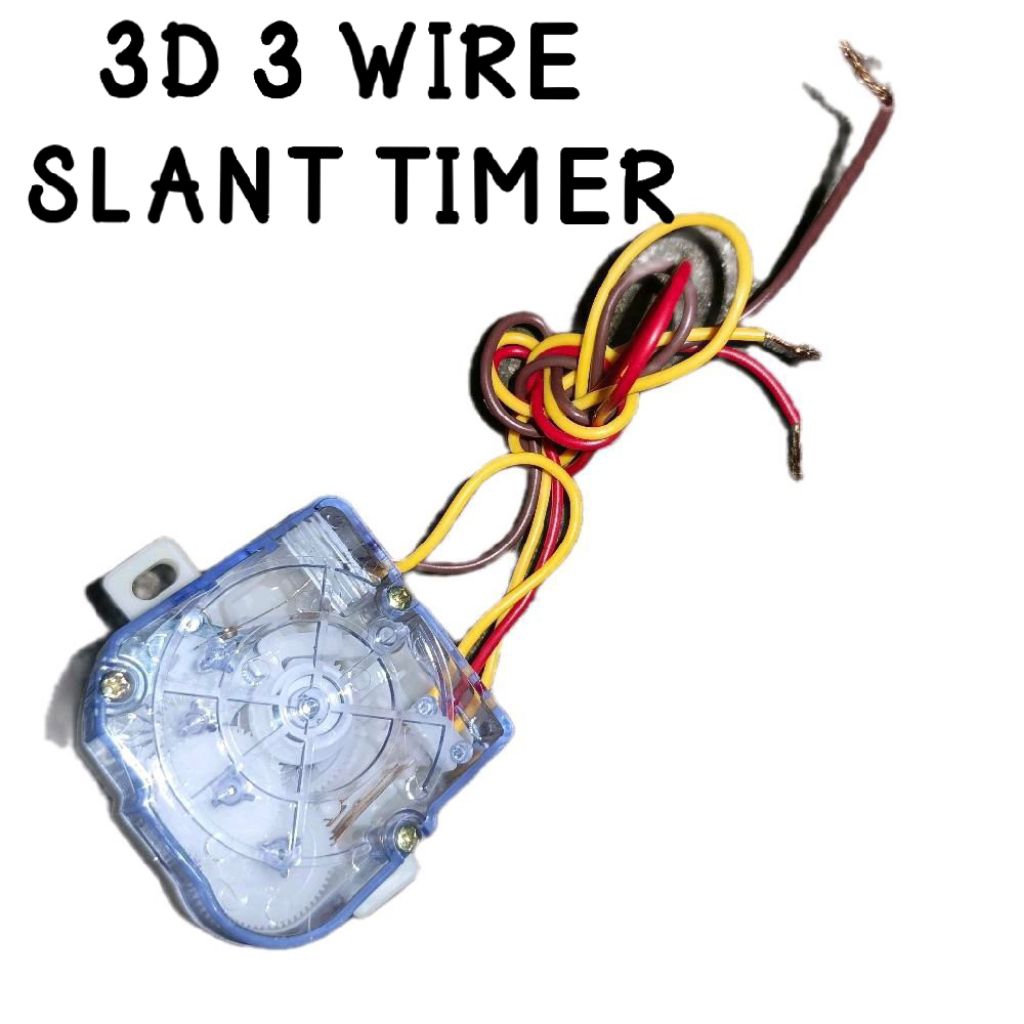 3D 3 Wire Slant Timer for Washing Machine | Shopee Philippines