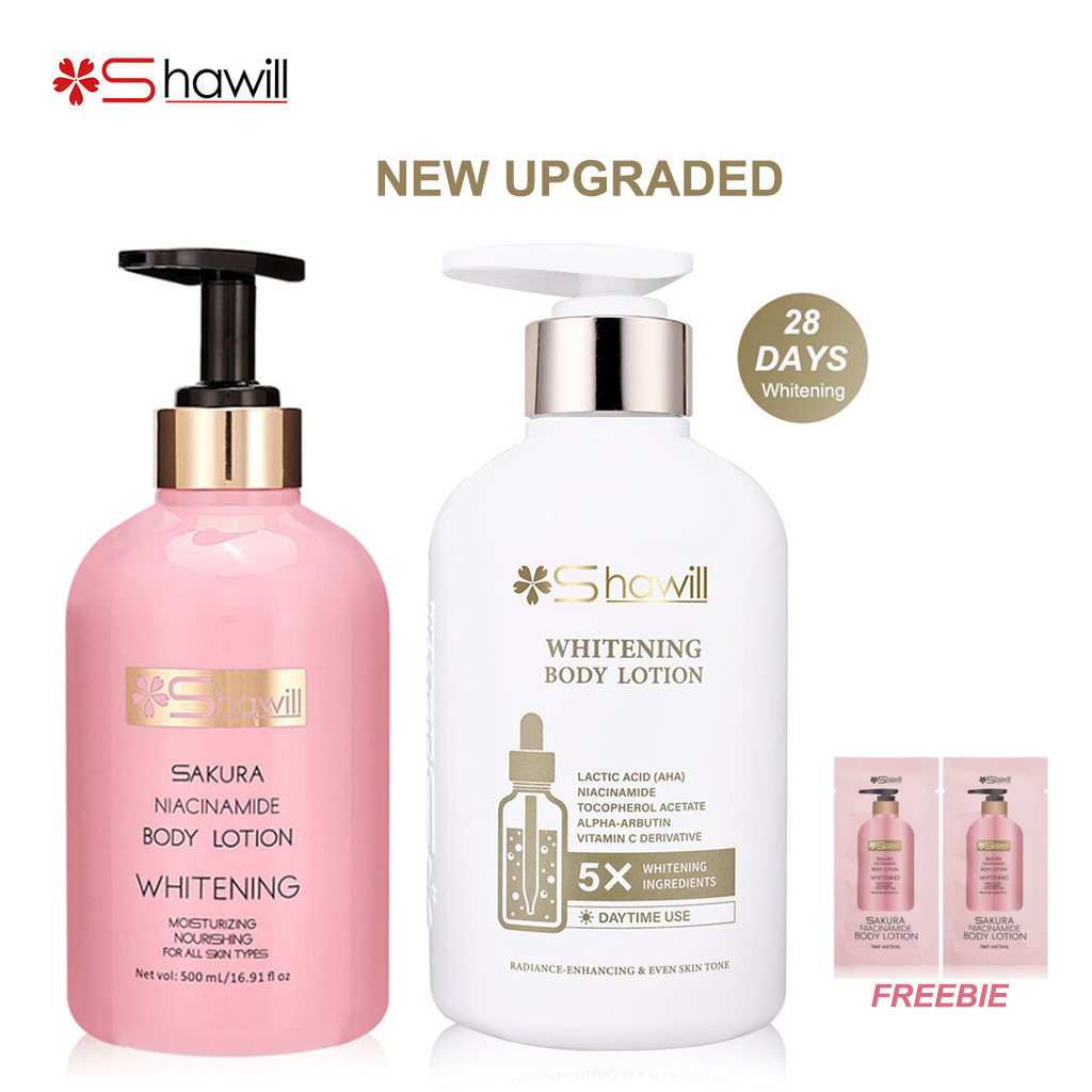 Shawill Niacinamide 5X Whitening Body Lotion Moisturizing Skin Care Brighten S8024 | Shopee ...