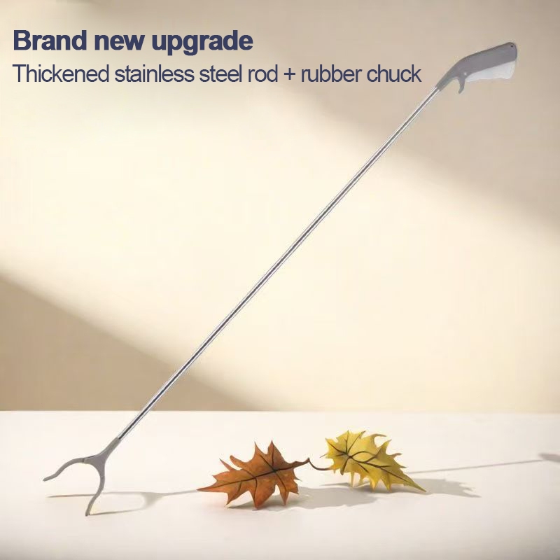 Foldable stainless steel picker garbage clip household picker large ...