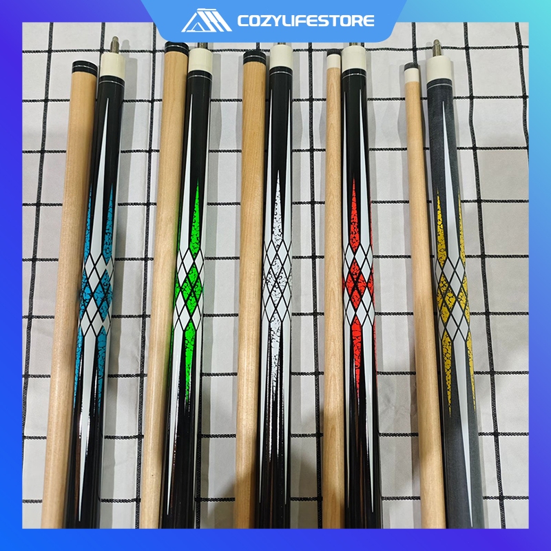 Billiard Cue Stick 1/2Maple Superb 1Pcs Pool Cues 145CM Cue Sticks for ...