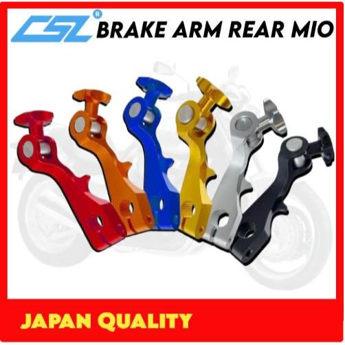 CSL MOTORCYCLE BRAKE ARM ALLOY MIO REAR UNIVERSAL MOTORCYCLE ...