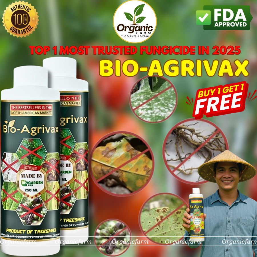 [BIG SALE] Bio Agrivax Anti-Fungal Spray 500ML - Organic Fungicide for ...