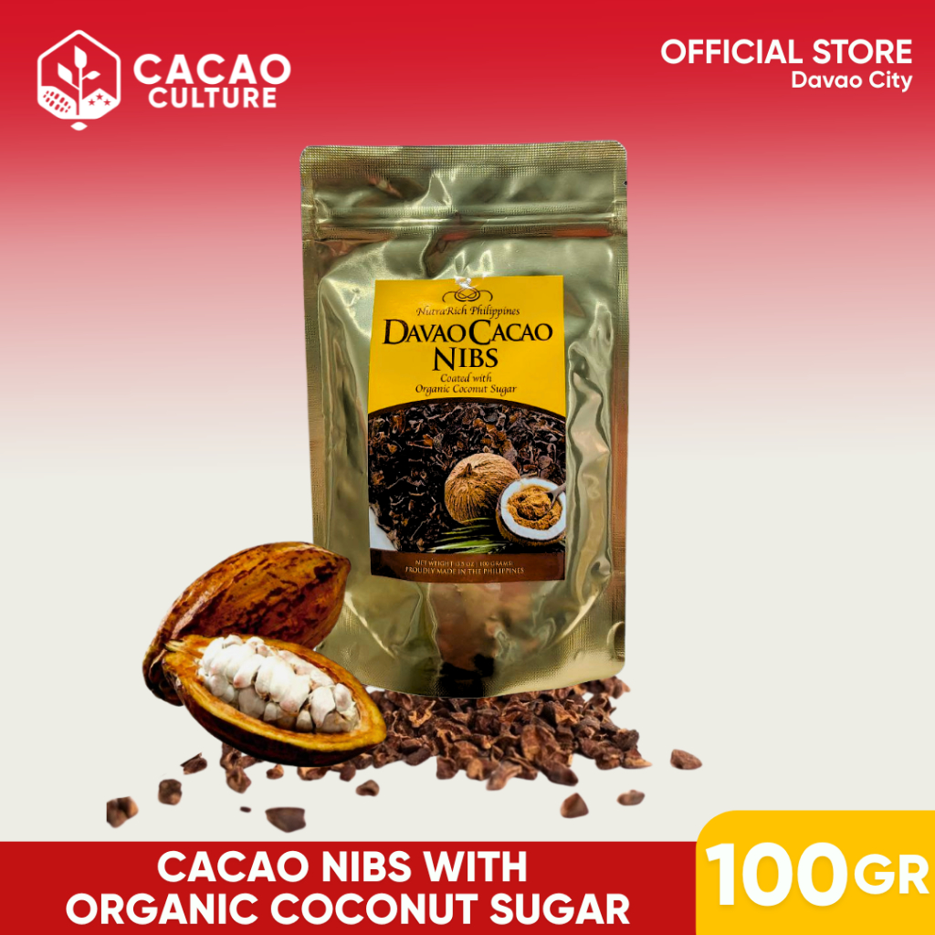 Cacao Culture |Nutrarich -Cacao Nibs with Coco Sugar 100g - Healthy ...