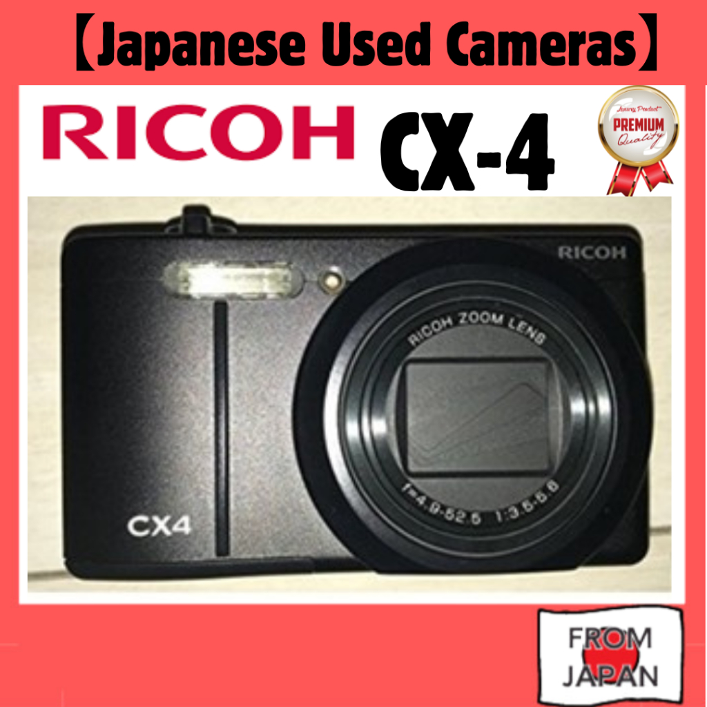 RICOH Digital Camera CX4 Black CX4BK 10 Million Pixels Back-Illuminated ...