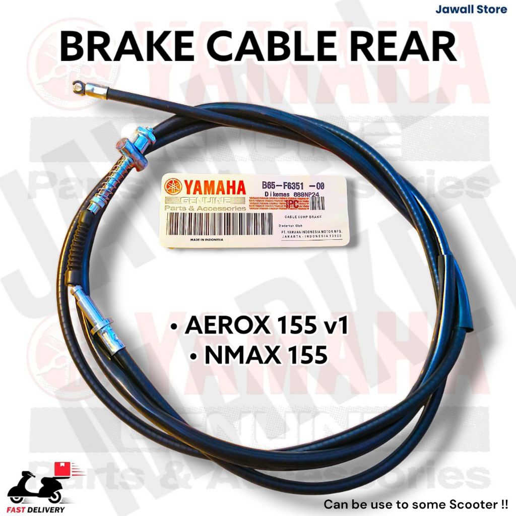 Yamaha Brake Cable for Aerox 155 v1, Nmax 155 . Yamaha Genuine Brake ...