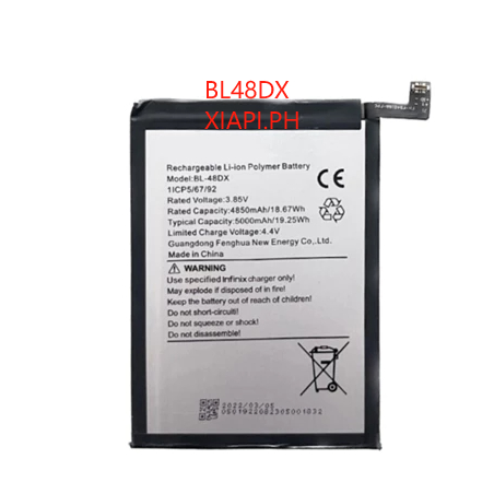 battery BL-48DX for Hot 11 2022 Original Replacement | Shopee Philippines