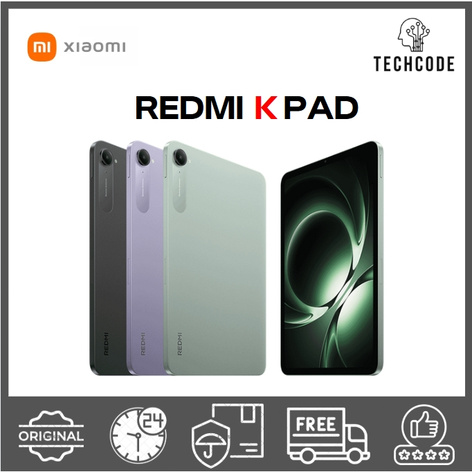 Xiaomi Redmi K Pad/8.8 inches/Dimensity 9400+ (3 nm)/1880 x 3008 pixels ...