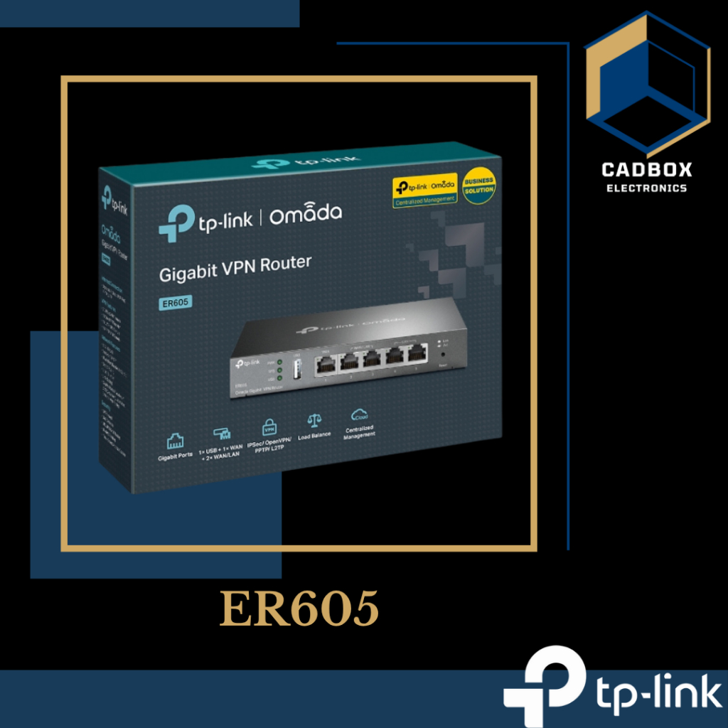 TP-Link ER605 Omada Gigabit VPN Router | Shopee Philippines