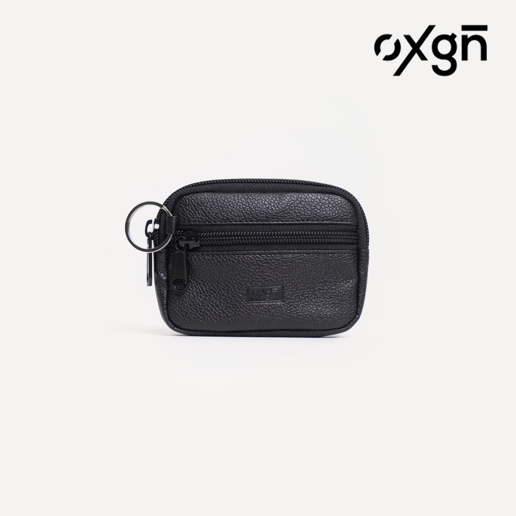 OXGN Coin Purse For Men And Women (Black/Mocha) | Shopee Philippines