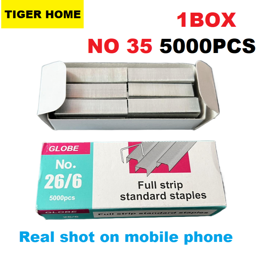 stapler wire （NO.35)=(26/6)★COD！1box/5000pcs Stapler Wire Size:35 (New ...