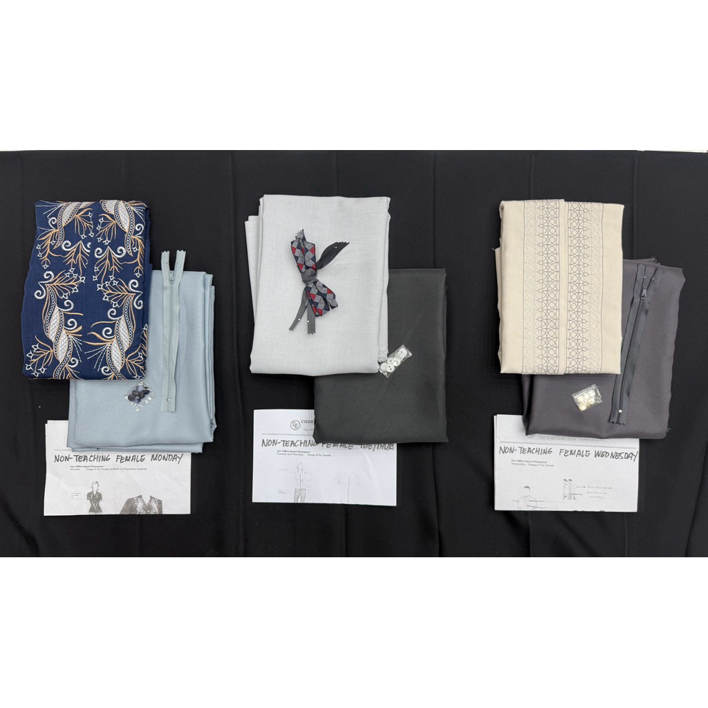 2025 DepEd NON-TEACHING FEMALE Teacher’s Uniform Set | Shopee Philippines