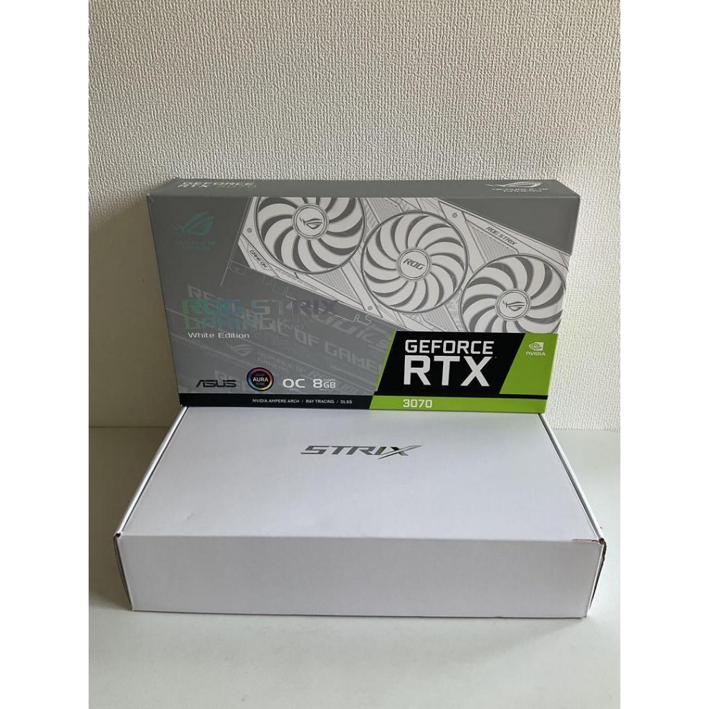 ASUS ROG STRIX GeForce RTX 3070 White Edition OC 8GB New | Shopee ...