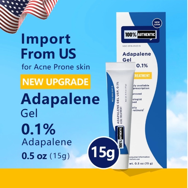 Adapalene Gel USp 0.1% Acne Treatment Reduce Inflammation Improve Acne ...