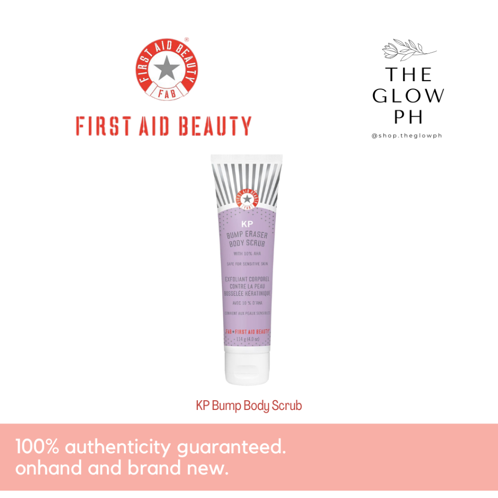 ON HAND FIRST AID BEAUTY KP Bump Eraser Body Scrub 114G | The Glow PH ...