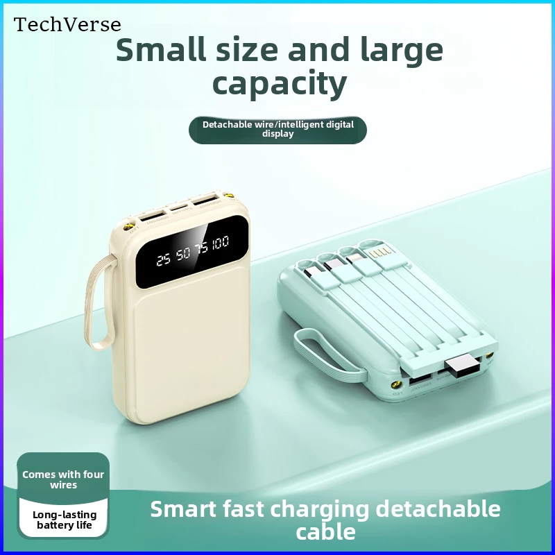 TechVerse Powerbank 20000mAh Capacity Powerbank Portable 20W Super Fast ...