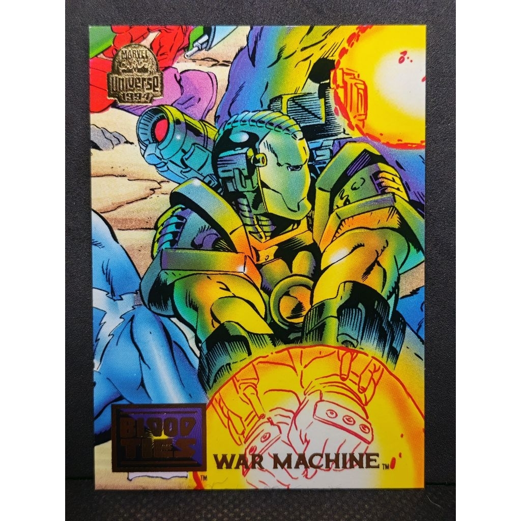 Marvel Universe 1994 War Machine! trading card | Shopee Philippines