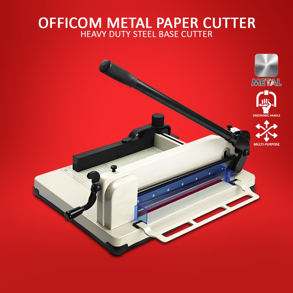 Officom A3 & A4 Size Heavy Duty Ream Cutter Metal Base Paper Trimmer ...