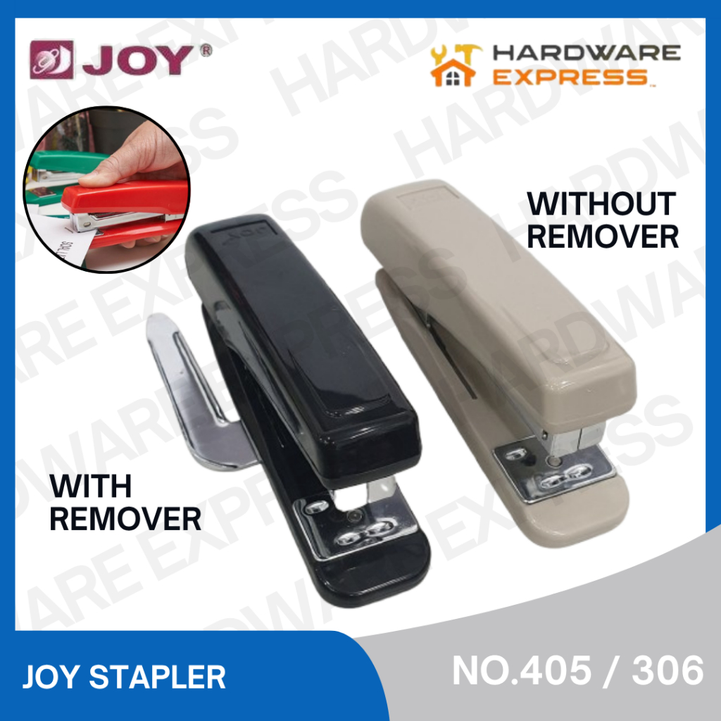 Joy Stapler With & Without Remover (RANDOM COLOR) | Shopee Philippines