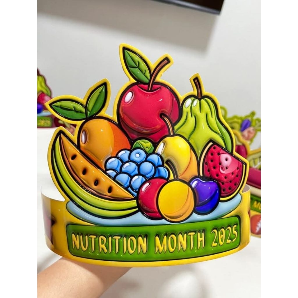 Nutrition Month Hat 3D Design High Quality Print | Shopee Philippines