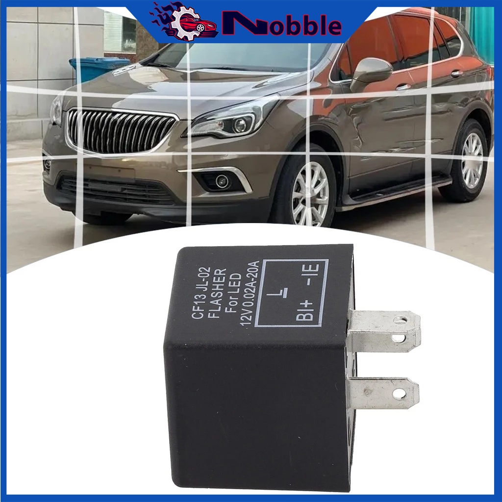 Car 3-pin CF-13 Electronic LED 12V Flasher Relay Fix for Turn Signal ...