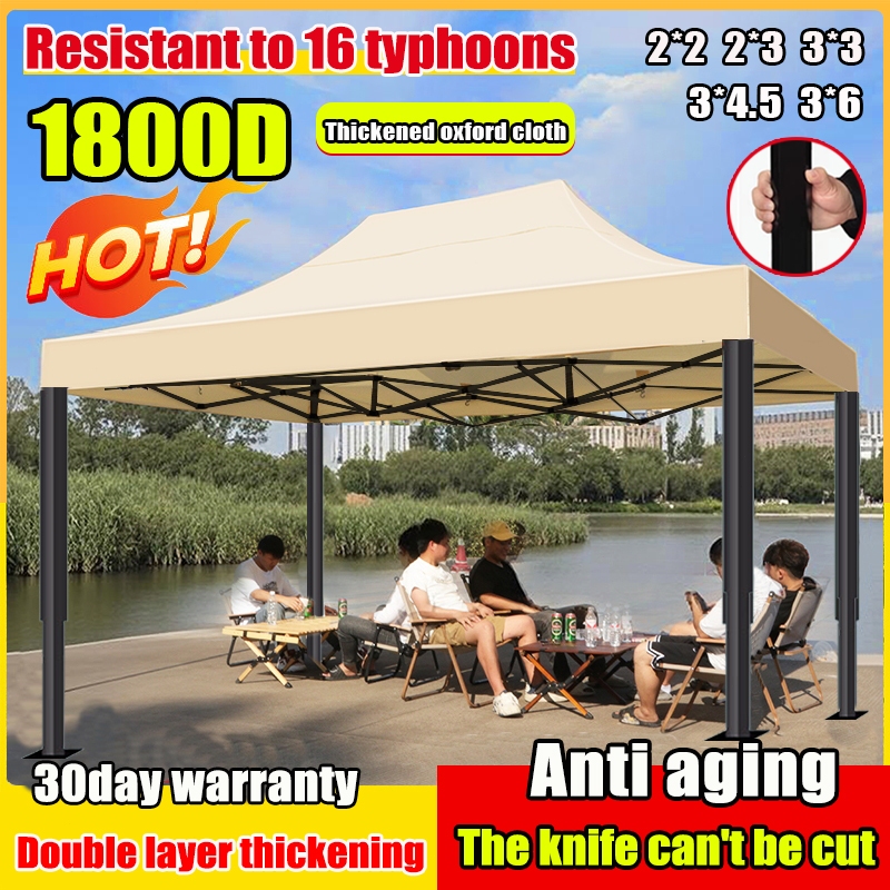 Retractable Tent 2x2 2x3 3x3 3x4.5 3x6m canopy tent heavy duty ...