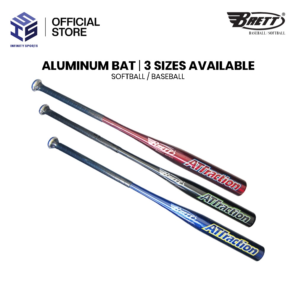 Brett | Softball / Baseball Aluminum Bat (AB) | Shopee Philippines