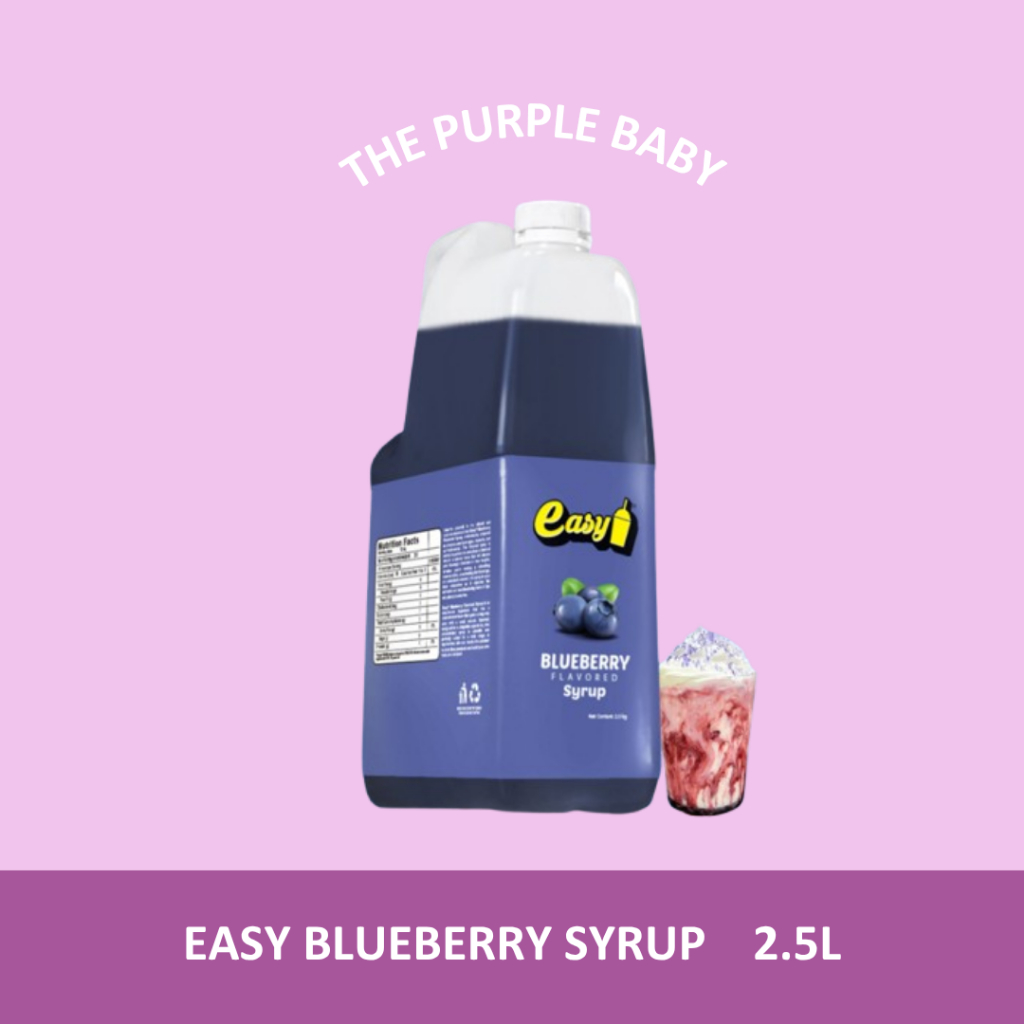 Easy - Blueberry Syrup 2.5L | Shopee Philippines