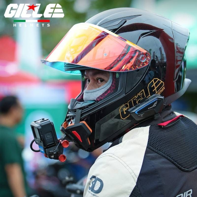 𝟭𝟬𝟬%𝗢𝗥𝗜 GILLE FF007 KERENA full face helmet for motorcycle helmet for ...