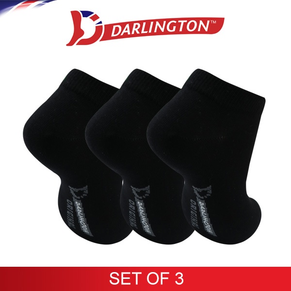 Darlington Ladies Casual Cotton Foot Socks SB8F51 Black and White Set ...