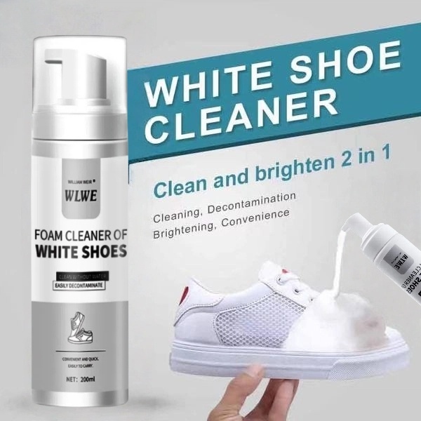 Shoe Cleaner 200ml Easy to Wipe Without Hurting Foam Shoes Dry Cleaning ...