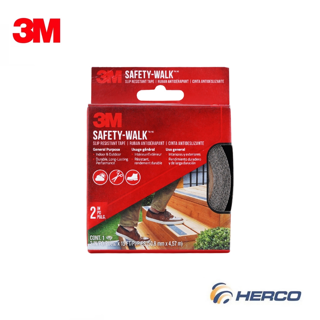 3M Safety Walk Slip Resistant Tape - Black | Shopee Philippines